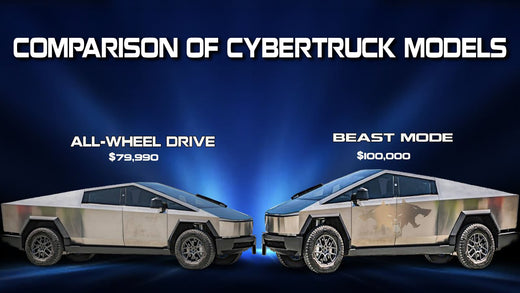 Comparison of Cybertruck models – Yeslak