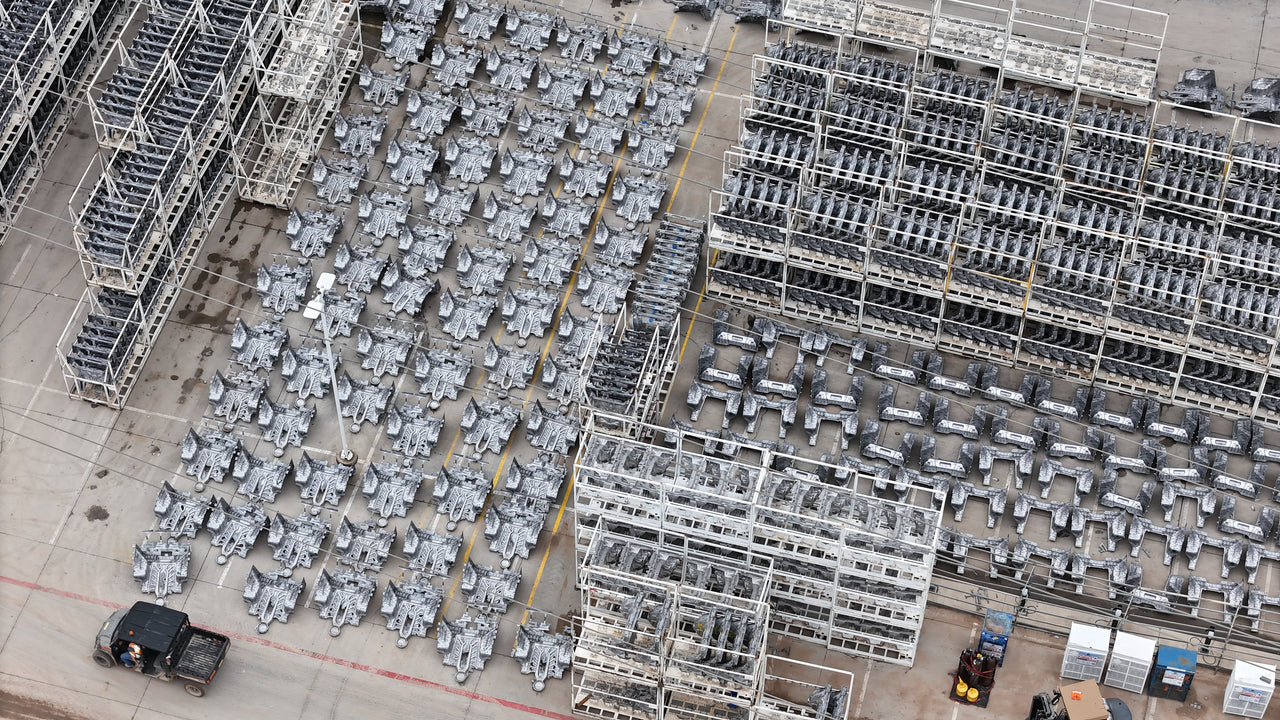 Massive batches of Tesla Cybertruck castings spotted at Giga Texas – Yeslak
