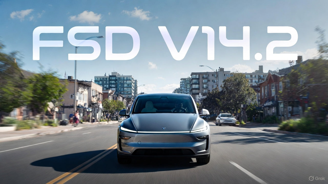 Tesla Releases Major FSD Update Version 14.2 – Yeslak