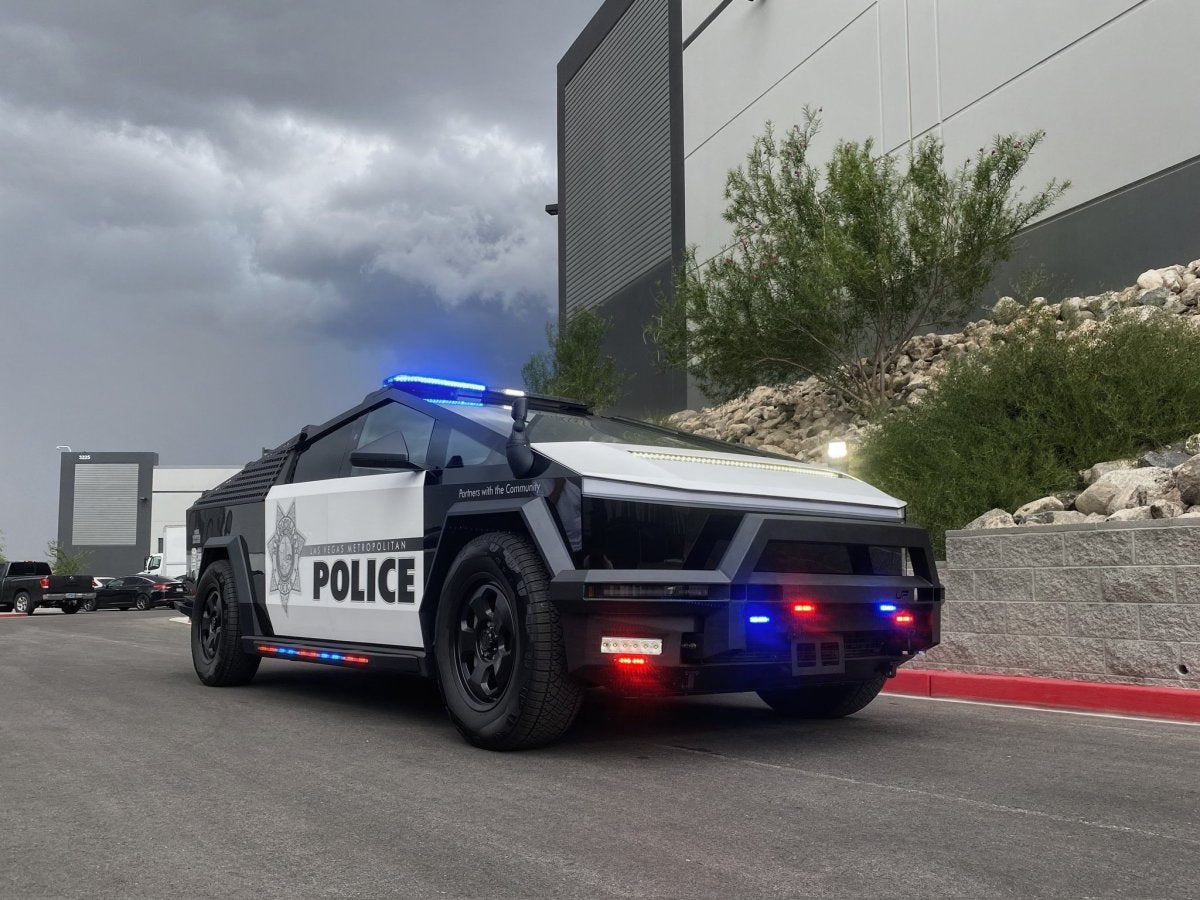 Las Vegas Police Deploys Tesla Cybertruck Patrol Fleet – Yeslak Tesla ...