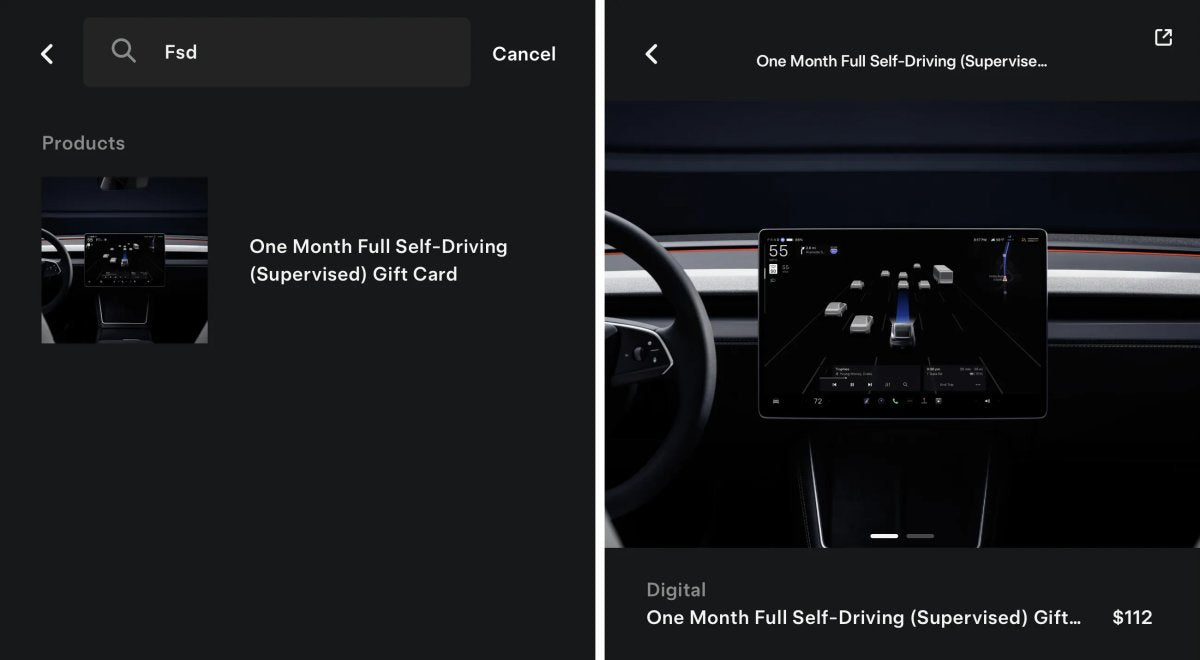 Tesla's FSD Gift Cards are Finally Available, Just in Time for the ...