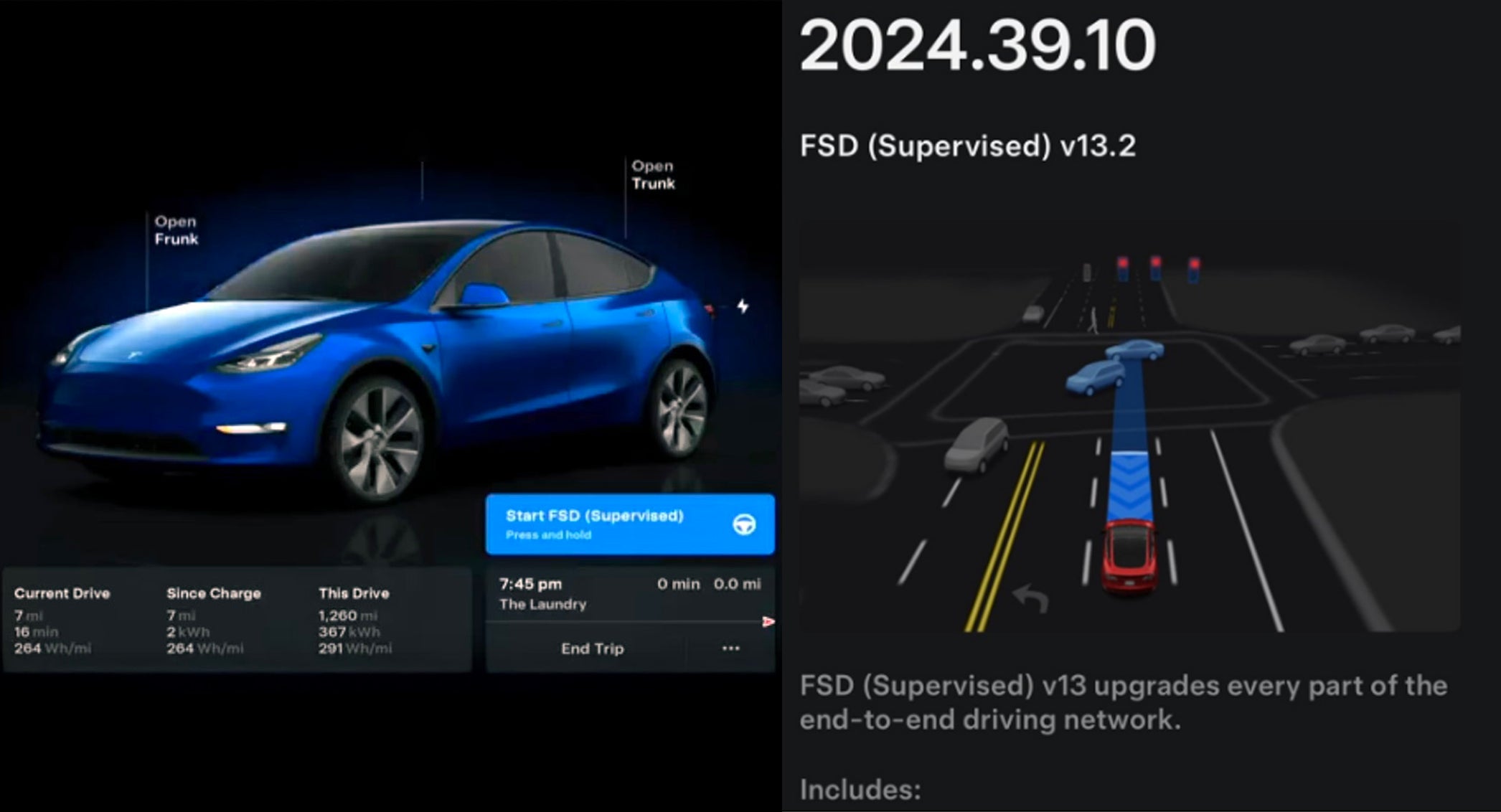 Tesla Releases FSD v13.2: Adds Reverse, Launch FSD from Park ...