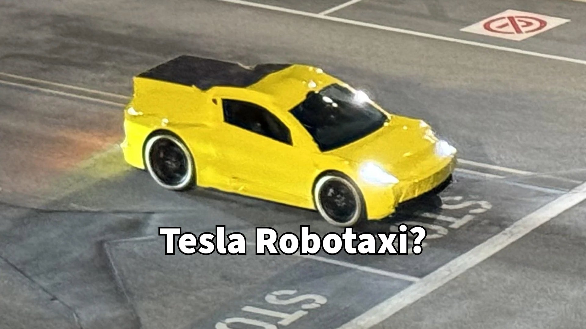 Tesla Robotaxi Prototype Spotted! Chic Styling Features Two-Door, Two ...