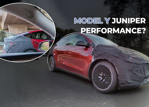 Tesla Model Y Juniper Red Paint Debuts, Suspected to Be Testing Model ...
