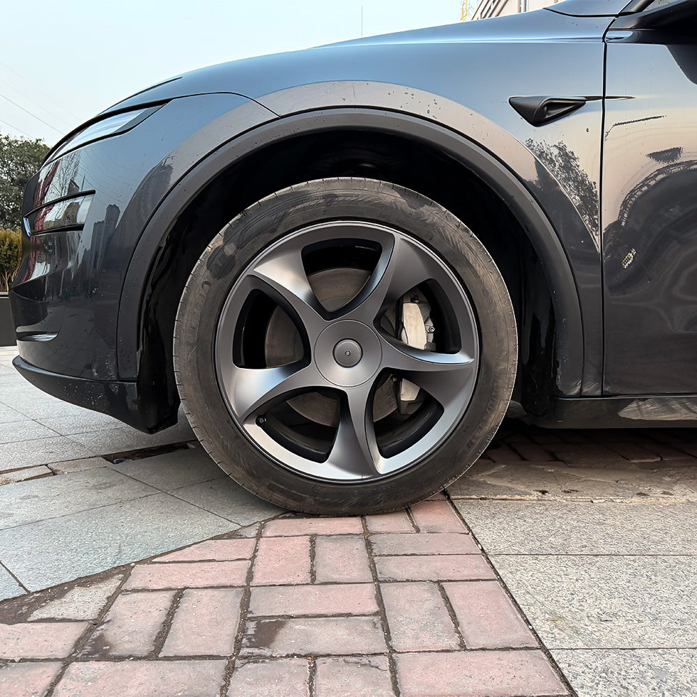 19" Razor-Style Crossflow Wheel Covers for 2025+ Tesla Model Y Juniper ...