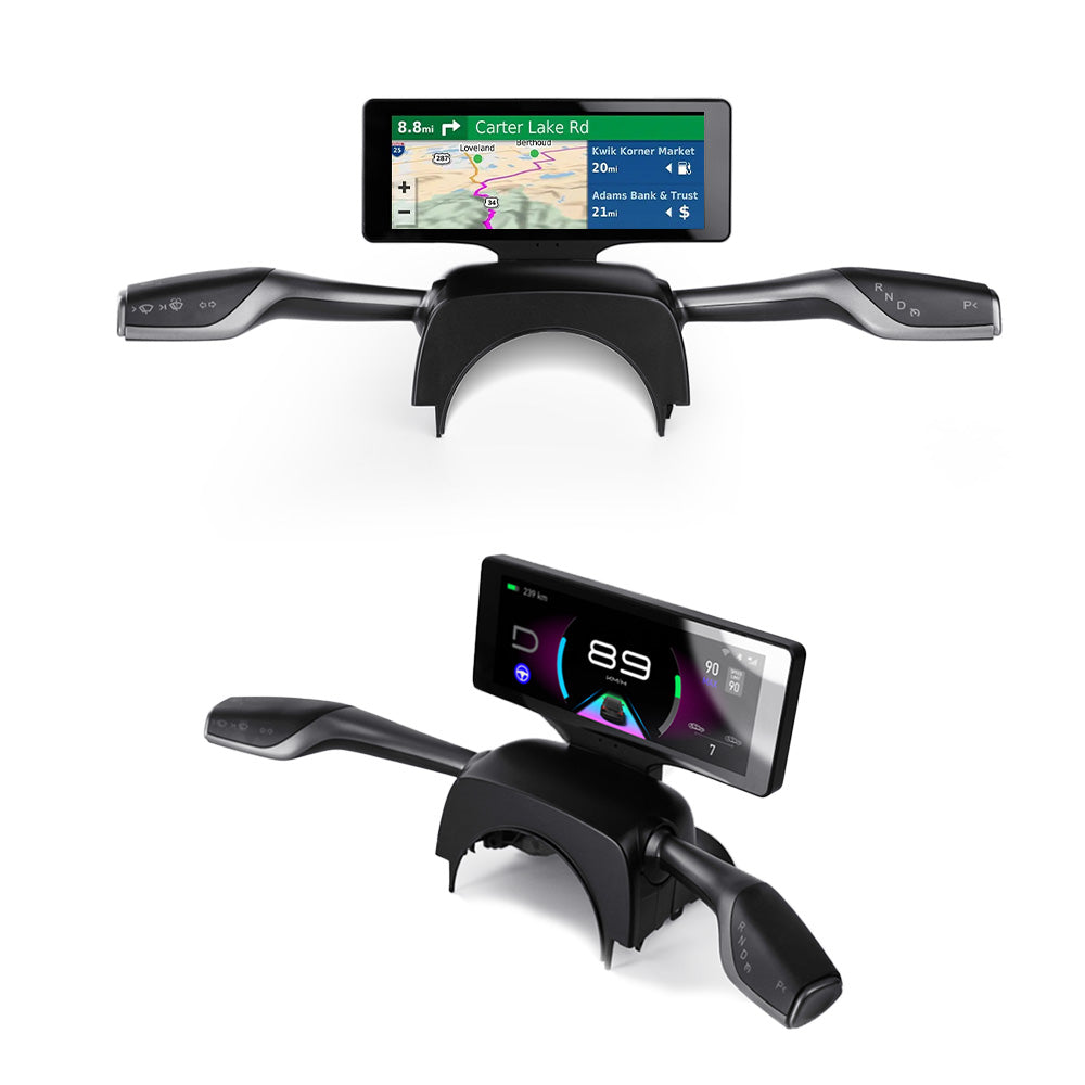 Gear Shift Stalk Screen CarPlay/Hicar Dashboard for Tesla Model 3/Y ...