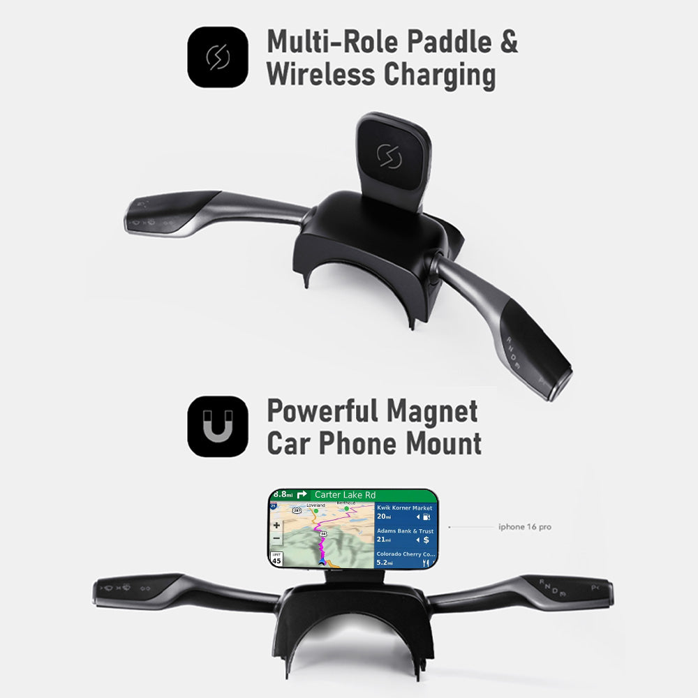 Gear Shift Stalk Screen CarPlay/Hicar Dashboard for Tesla Model 3/Y ...