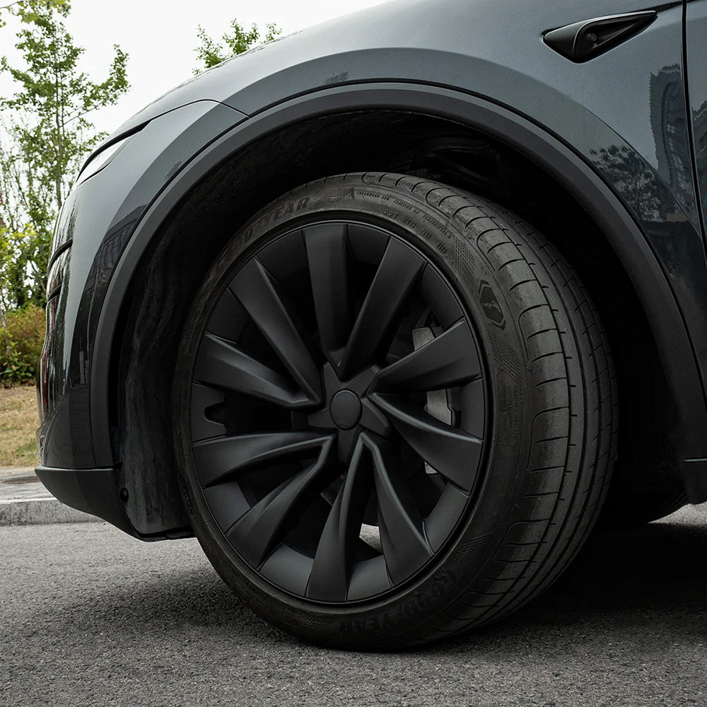 Model Y Juniper 2025+ Helix 20" Wheel Covers | Matte Black – Yeslak