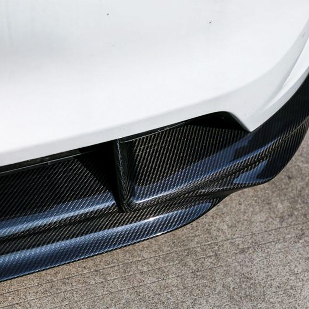 2026+ Tesla Model Y Juniper Carbon Fiber Ascend Front Lip Splitter ...