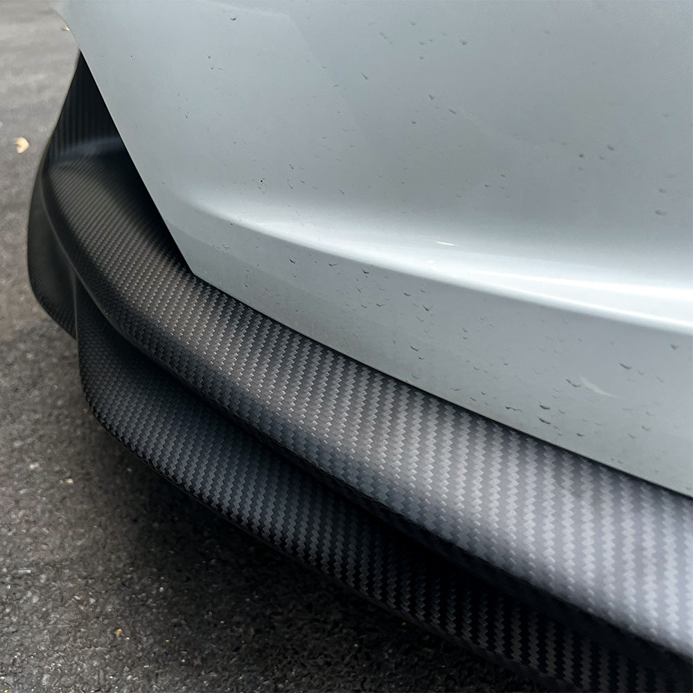 2026+ Tesla Model Y Juniper Carbon Fiber Ascend Front Lip Splitter ...