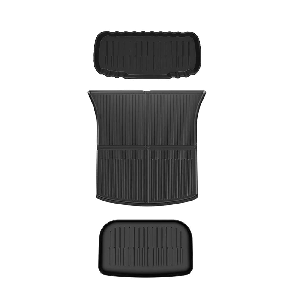 2026+ Tesla Model Y Juniper Standard All-Weather TPE Floor Mat Set – F ...