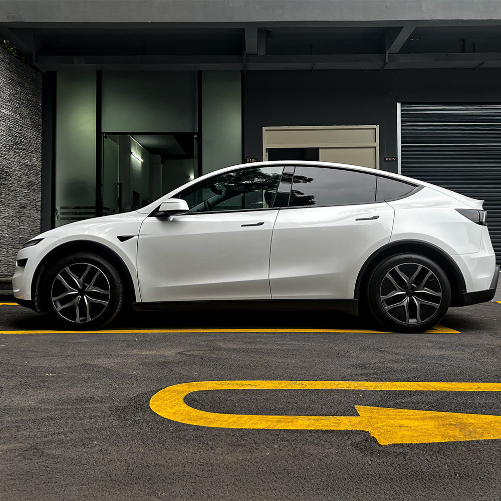 2026+ Tesla Model Y Juniper Black/Gold Wheel Cover – Performance Style ...