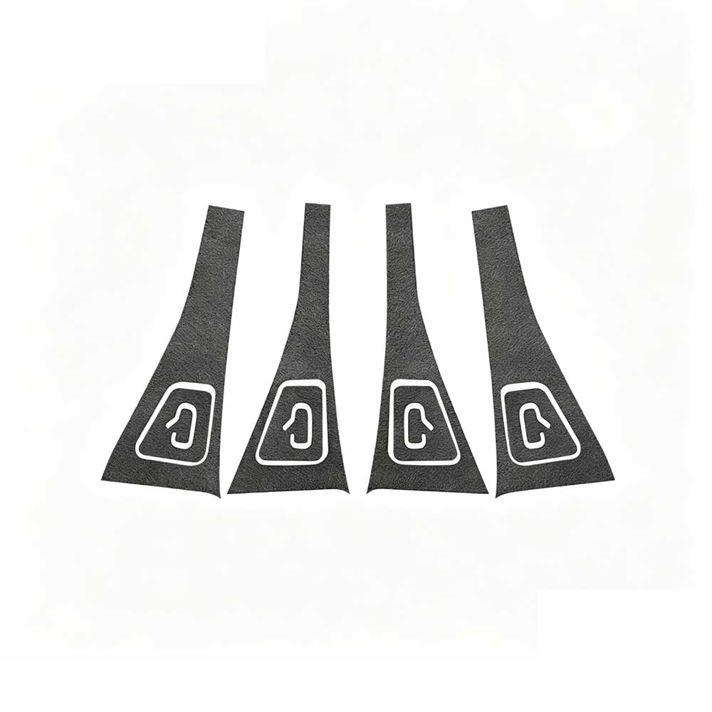 Alcantara Door Switch Panel Cover Trim for Tesla 2017-2024 Model 3/Y ...
