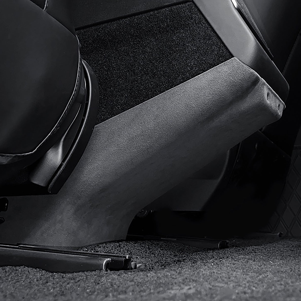 Tesla Alcantara Rear Vent Anti-Kick Protector for Model 3 Highland 202 ...