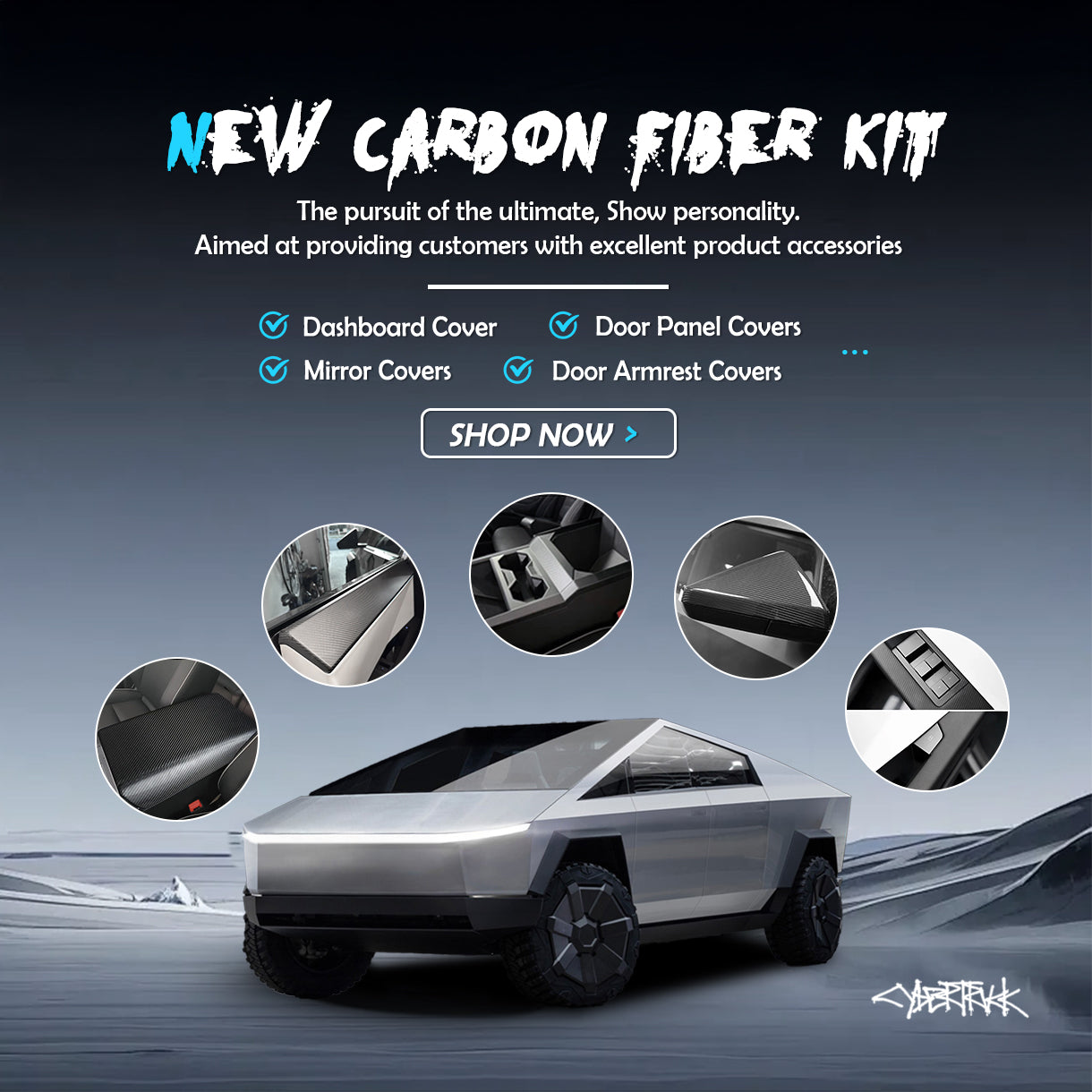 Yeslak - Accessori e aggiornamenti Tesla premium per Y, 3, S, X, Cybertruck