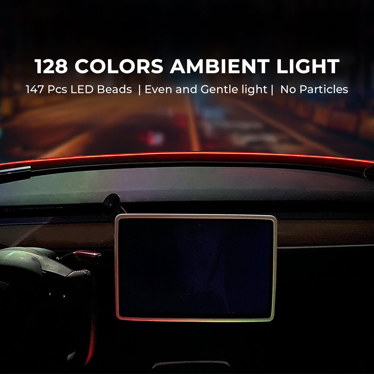 Custom Fit LED Ambient Neon Light for Tesla Model 3 & Model Y – Yeslak ...