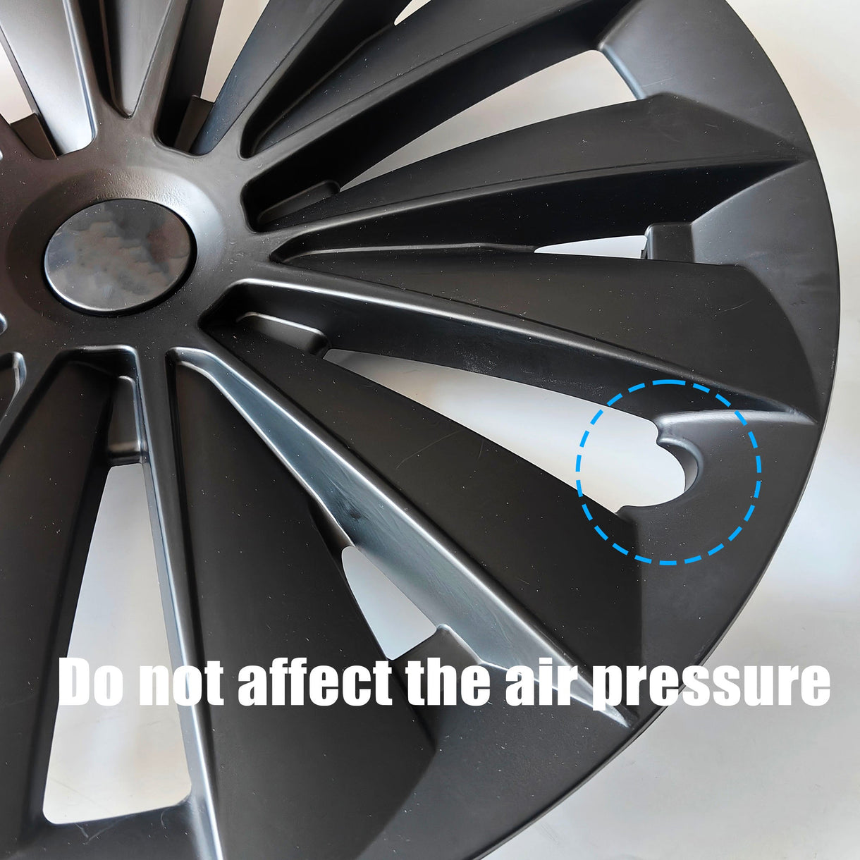 1 Pcs of Cyclone-style Hubcaps For Tesla Model Y 19'' Gemini Wheels ...