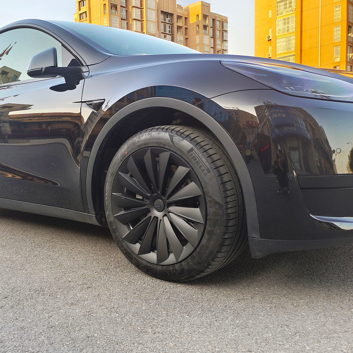 1 Pcs of Cyclone-style Hubcaps For Tesla Model Y 19'' Gemini Wheels ...