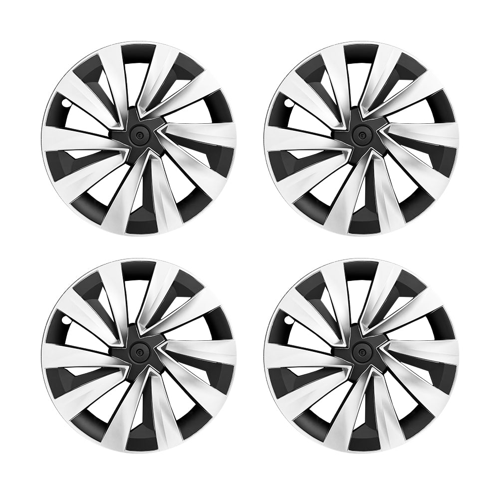 Tesla Model Y Juniper 19" Crossflow Wheel Covers | Helix Style ABS Pol ...
