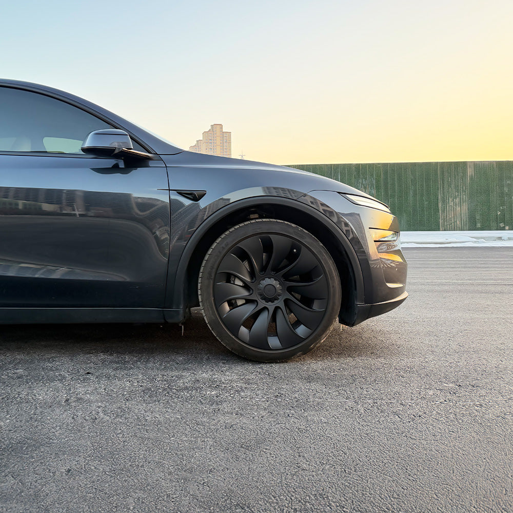 Uberturbine Wheel Covers for Tesla Model Y Juniper 20" Helix Wheels ...