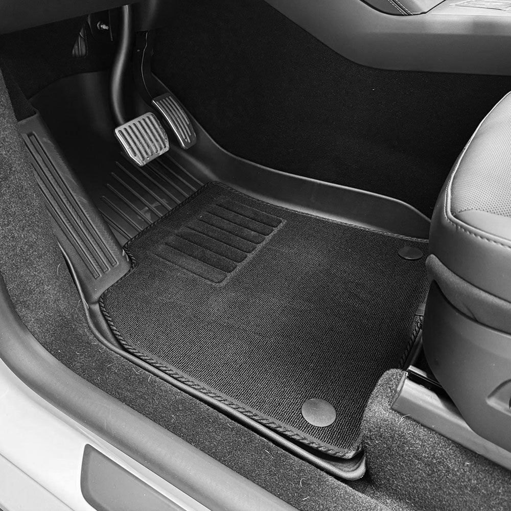 Premium All-Weather Floor Mats for Tesla Model Y Juniper 2025+ - Custo ...