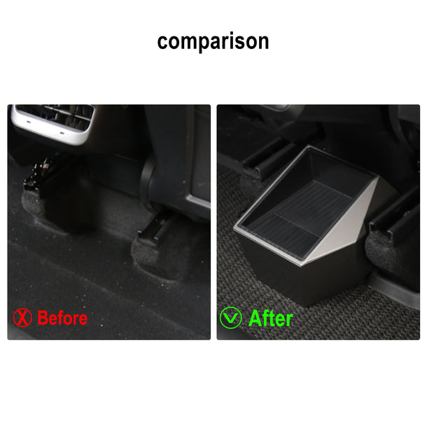 Rear Center Console Organizer Storage Box For Tesla Model Y - Cybertru ...