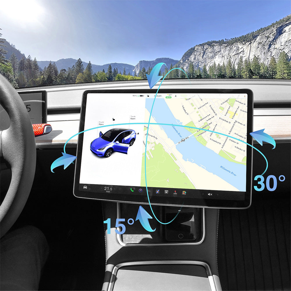 Swivel Rotating Screen Mount Bracket for Tesla Model 3 Y – Yeslak Tesla ...