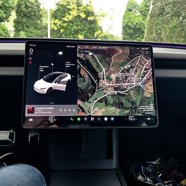 Swivel Rotating Screen Mount Bracket for Tesla Model 3 Y – Yeslak Tesla ...