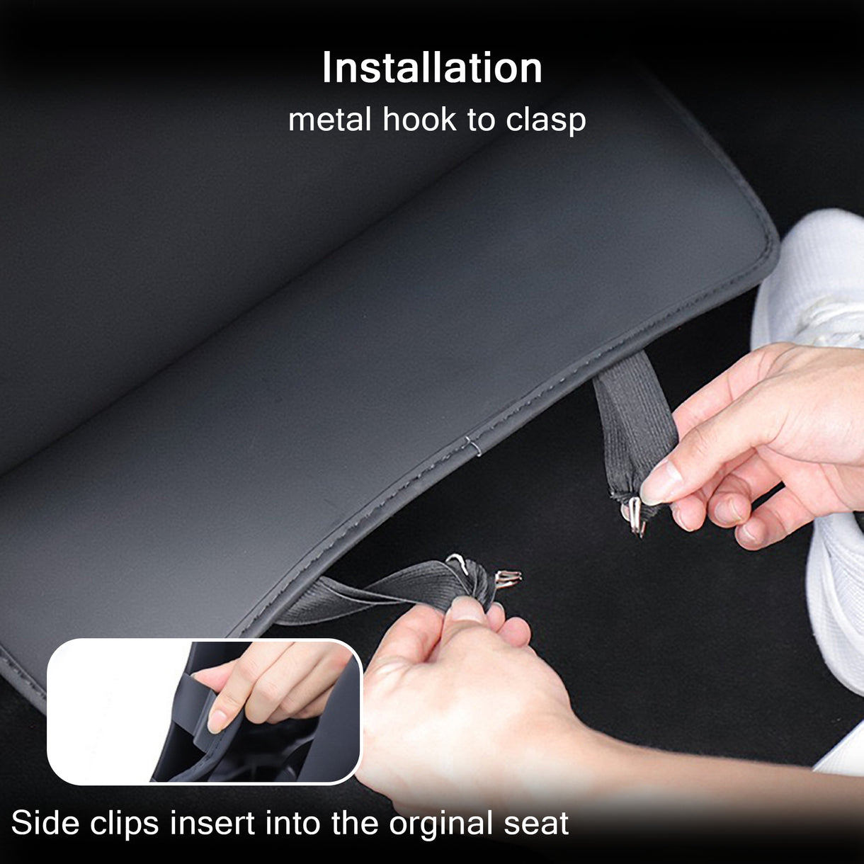 Seat Back Kick Protector for Tesla Model 3 & Model Y (2017–2026 ...