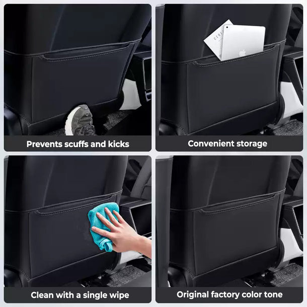 Seat Back Kick Protector for Tesla Model 3 & Model Y (2017–2026 ...
