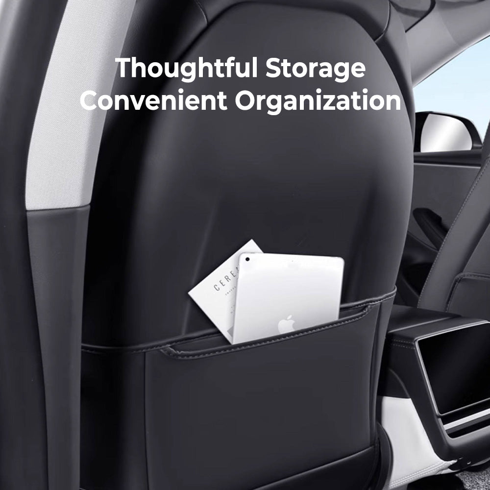 Seat Back Kick Protector for Tesla Model 3 & Model Y (2017–2026 ...