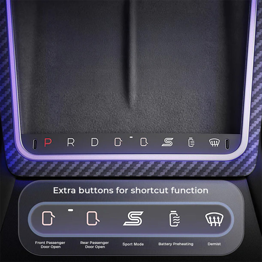 Model Y Juniper 2025+ Console Button Panel | Gear & Shortcuts – Yeslak