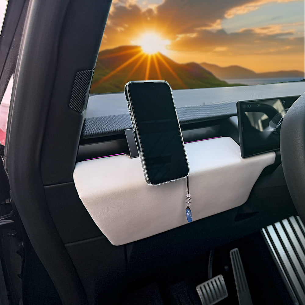 Tesla Cybertruck Magnetic Phone Mount – Secure, Seamless Dashboard Hol ...