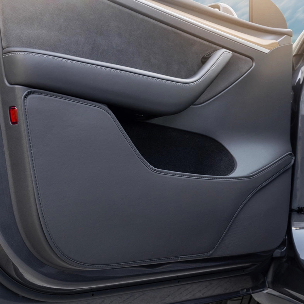 Tesla Model 3 & Model Y Door Kick Protectors – Anti-Scratch, Waterproo ...