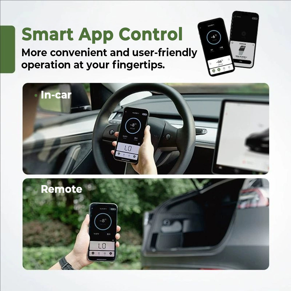 Tesla Model Y Refrigerator – App-Controlled 16L Cooler (Fits 2020–2025 ...