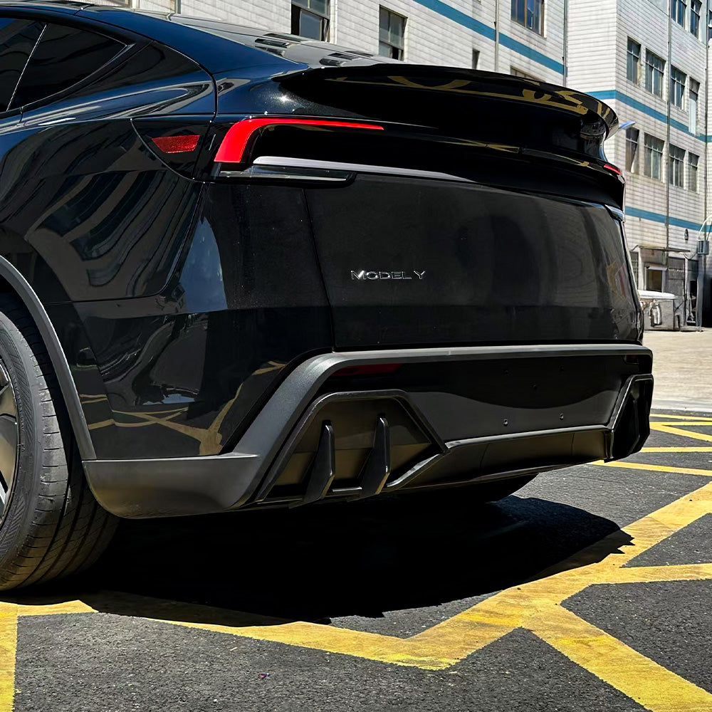 Rear Diffuser for 2026+ Tesla Model Y Juniper – Sporty Aerodynamic ABS ...