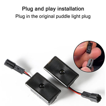 Tesla Projector Puddle Lights for Model 3 & Model 3 Highland / Model Y ...