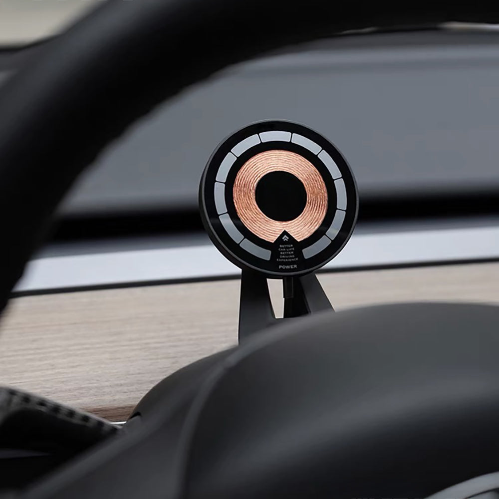 Tesla Wireless Charging Phone Mount for Model 3/Y – OBD-II Power & Ste ...