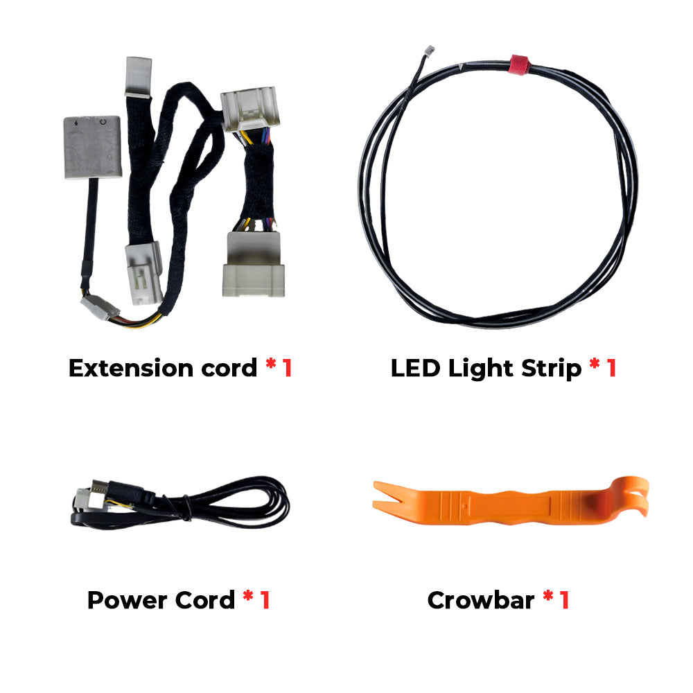 Tesla Model 3/Y LED Ambient Light Kit 2017–2025+ | RGB & Alerts – Yeslak
