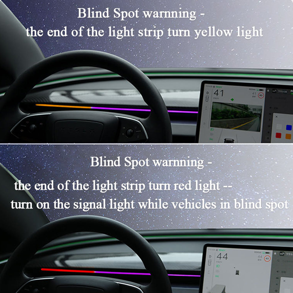 Tesla Model 3/Y LED Ambient Light Kit 2017–2025+ | RGB & Alerts – Yeslak