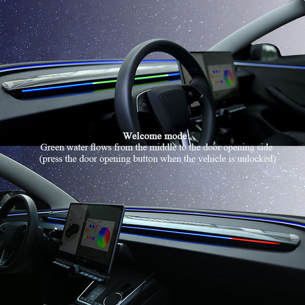 Tesla Model 3/Y LED Ambient Light Kit 2017–2025+ | RGB & Alerts ...