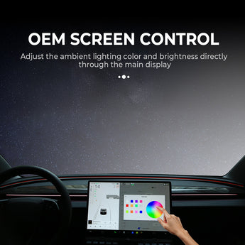 Tesla Model 3/Y LED Ambient Light Kit 2017–2025+ | RGB & Alerts ...