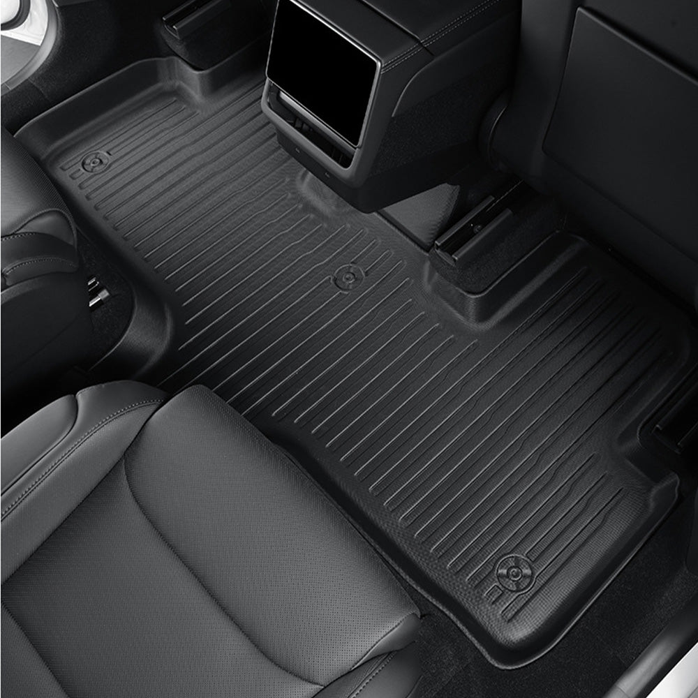 Tesla Model YL Custom-Fit TPE All-Weather Floor Mats – Yeslak Tesla ...