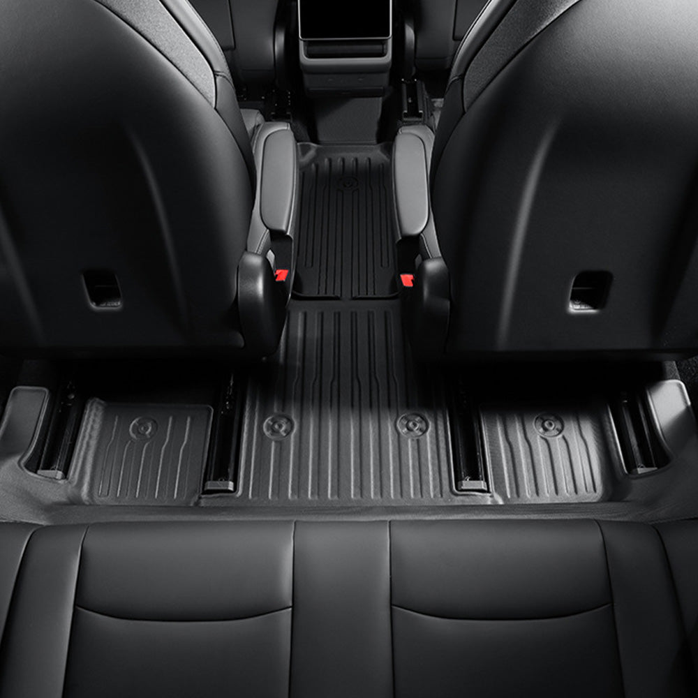 Tesla Model YL Custom-Fit TPE All-Weather Floor Mats – Yeslak Tesla ...