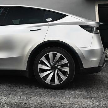 Tesla Model Y Juniper 19" Crossflow Wheel Covers | Helix Style ABS Pol ...