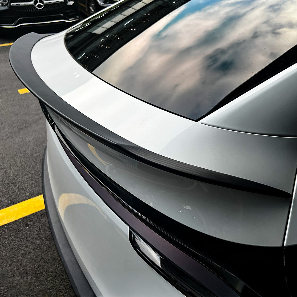 Tesla Model Y Juniper Carbon Fiber Rear Spoiler Wing–Tesla YL OEM Style ...
