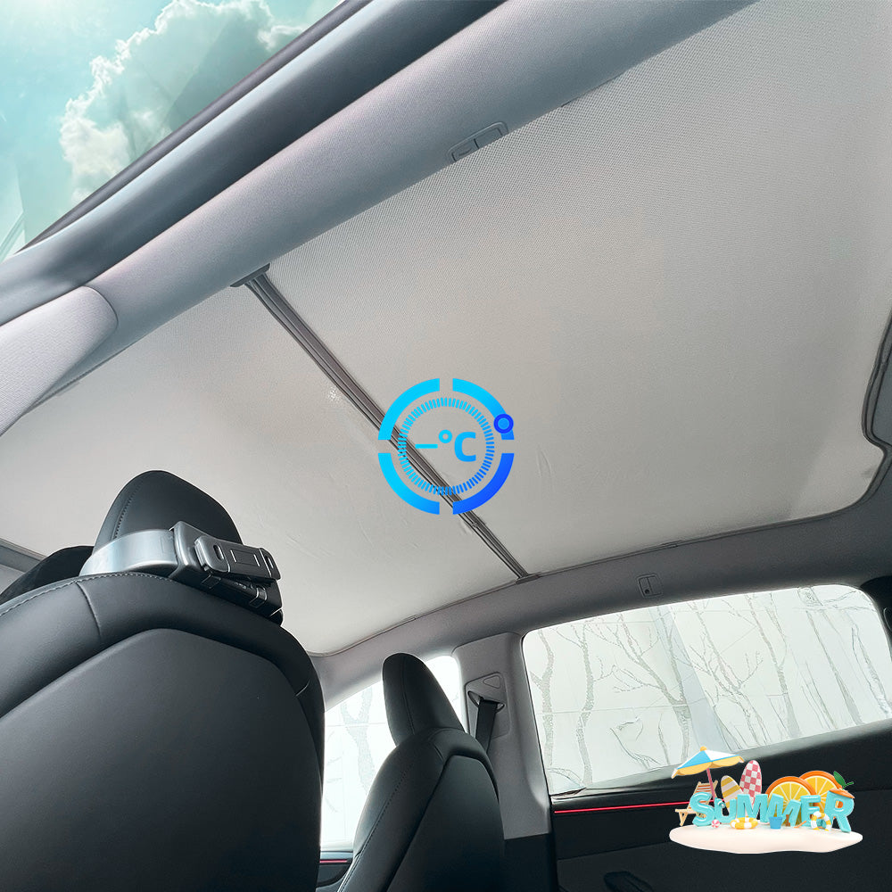 Tesla Model Y Juniper Accessories Sunshade Roof For New Tesla Model Y ...