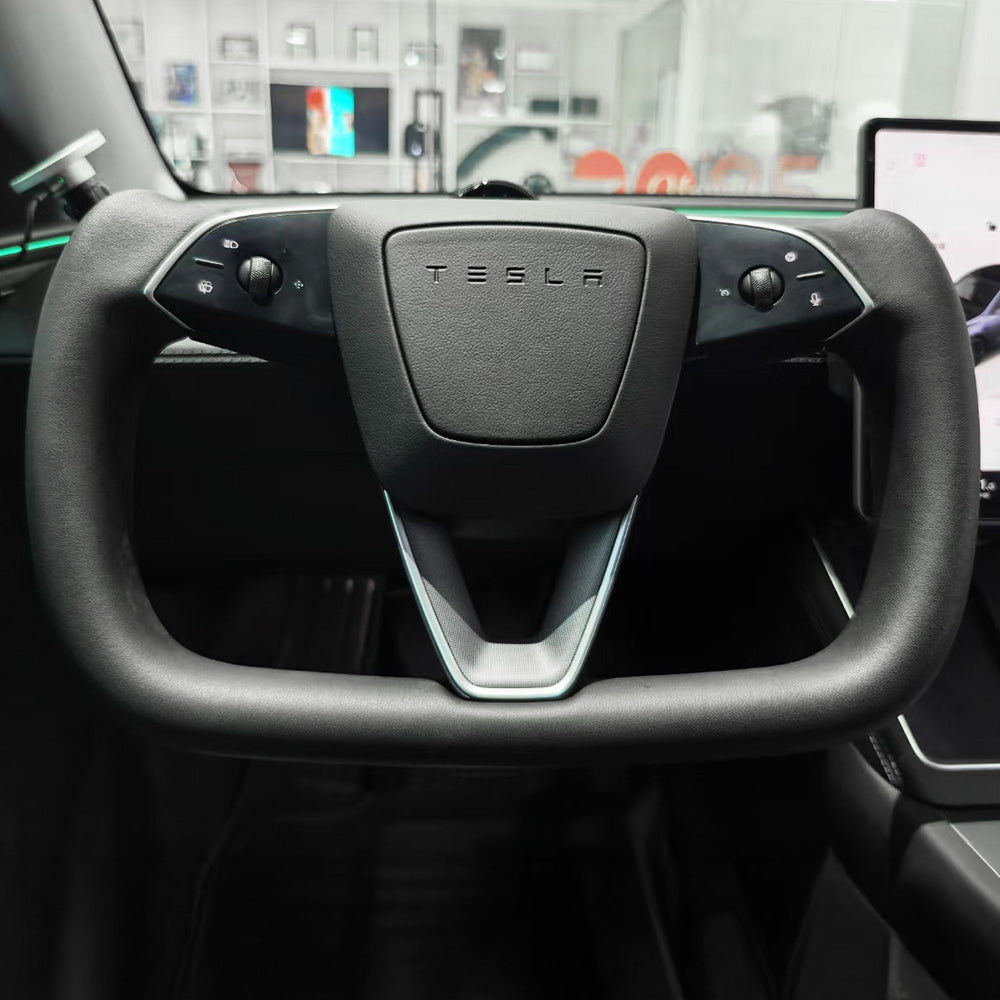 Tesla Model Y Juniper Yoke Steering Wheel (2025+) | Heated Leather ...