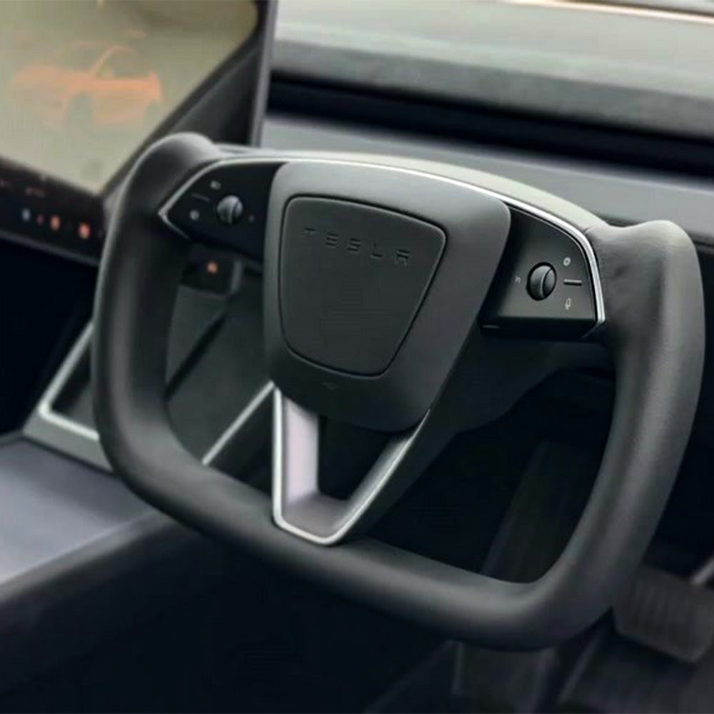 Tesla Model Y Juniper Yoke Steering Wheel (2025+) | Heated Leather ...