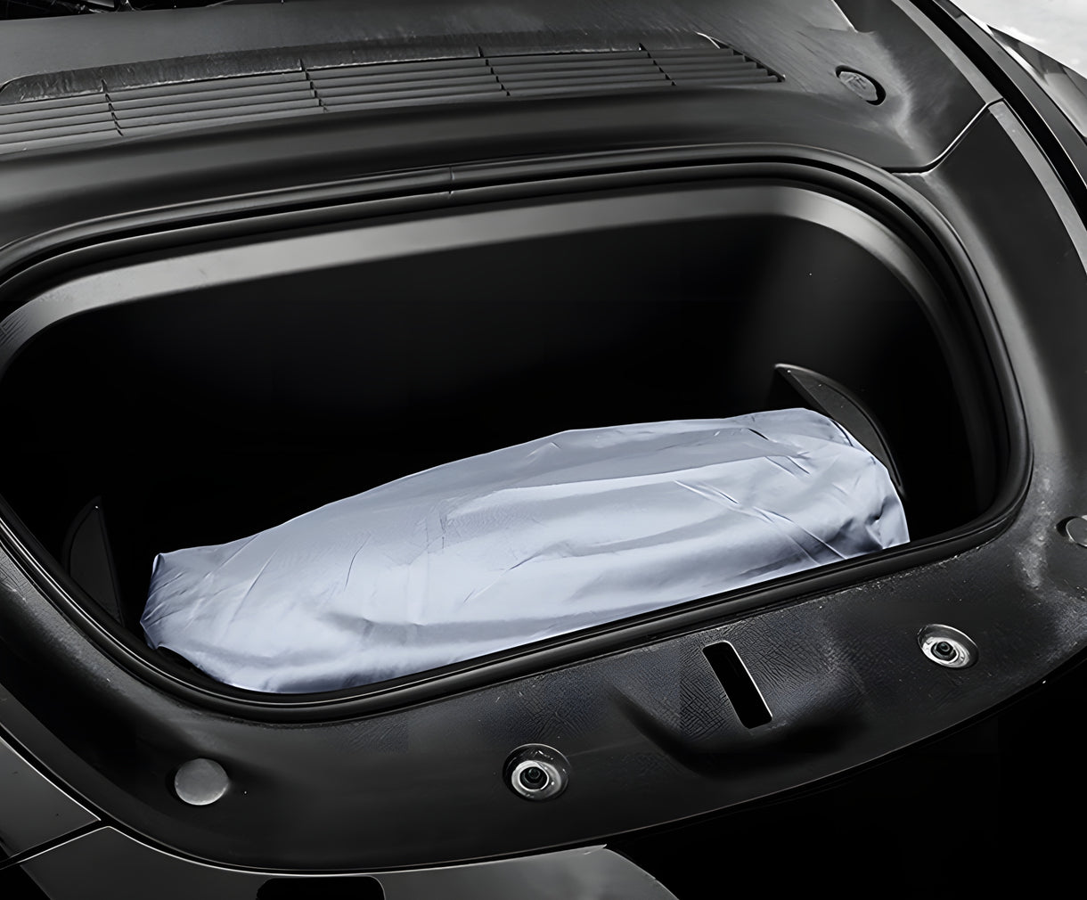 Portable SELF-INFLATING Suede Fabric Air Mattress For Tesla Model Y ...